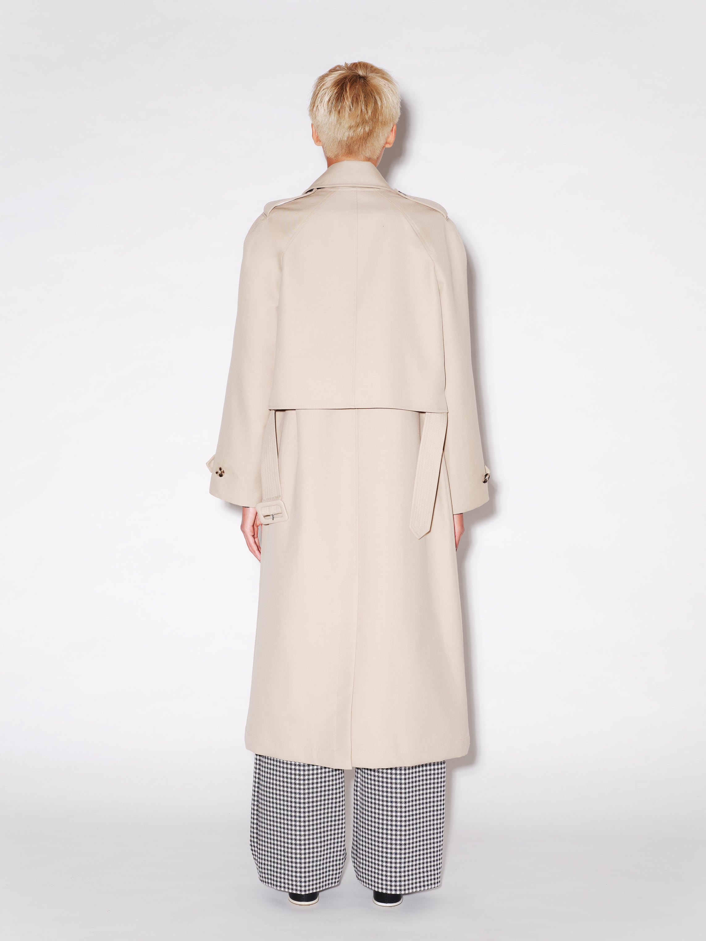 DOUBLE LAYER TRENCH COAT – Rosetta Getty