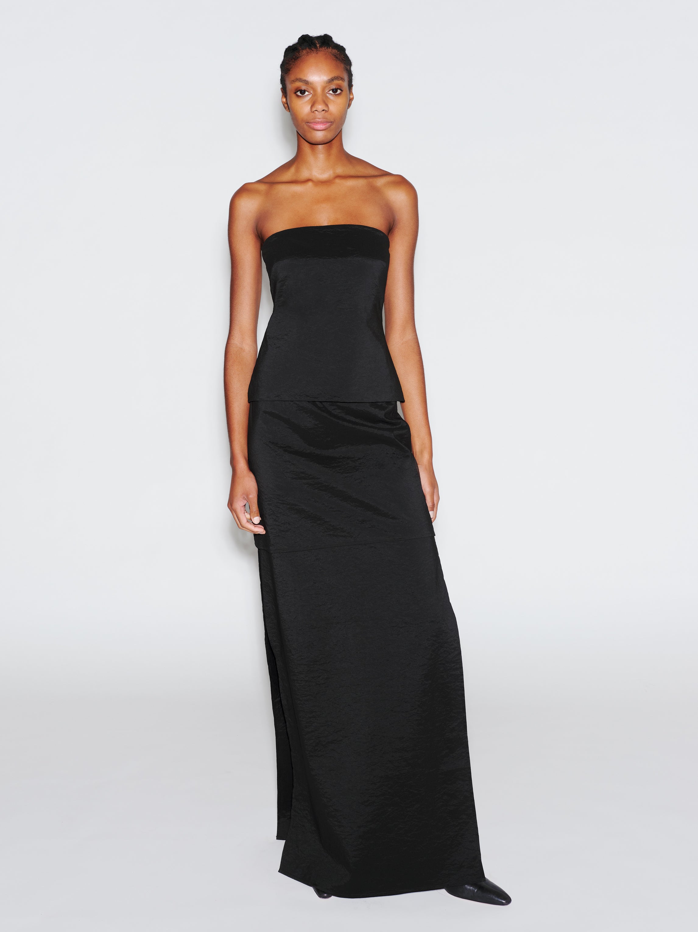 DOUBLE LAYER SPLIT SKIRT – Rosetta Getty