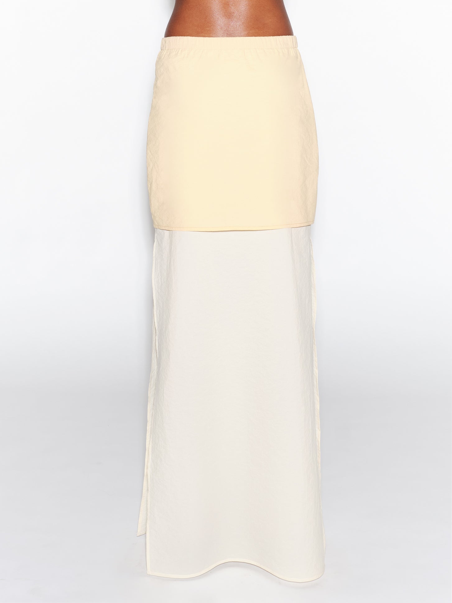 DOUBLE LAYER SPLIT SKIRT – Rosetta Getty
