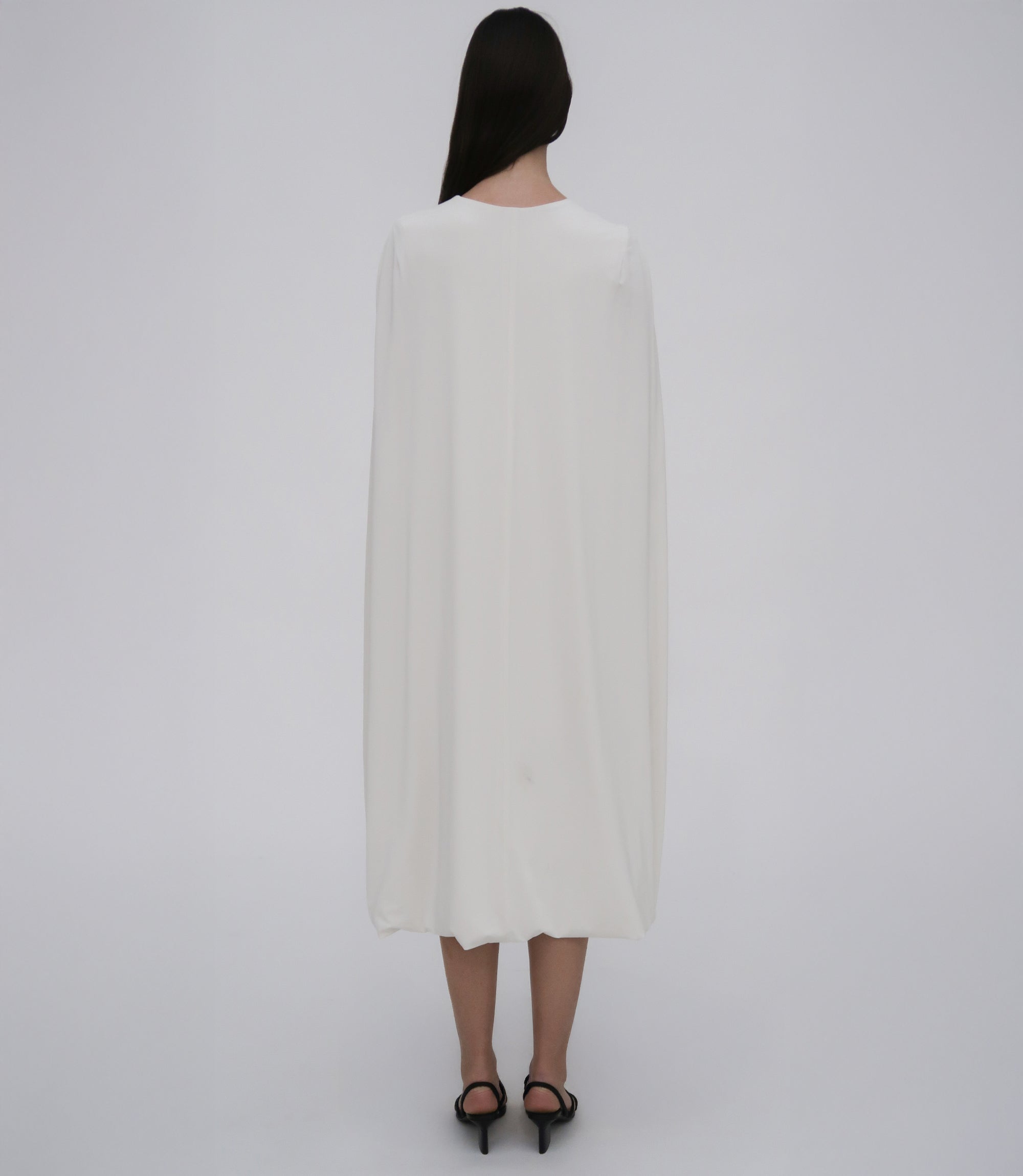 FOLD CAPE DRESS – Rosetta Getty