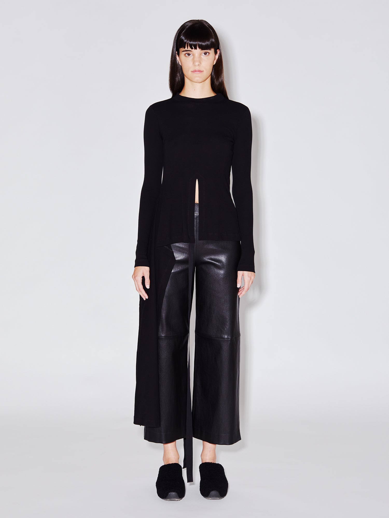 Long Sleeve Split Apron T-Shirt – Rosetta Getty